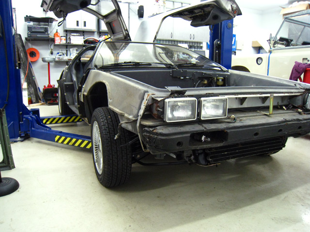 DeLorean Restoration | Removing stainless steel panels